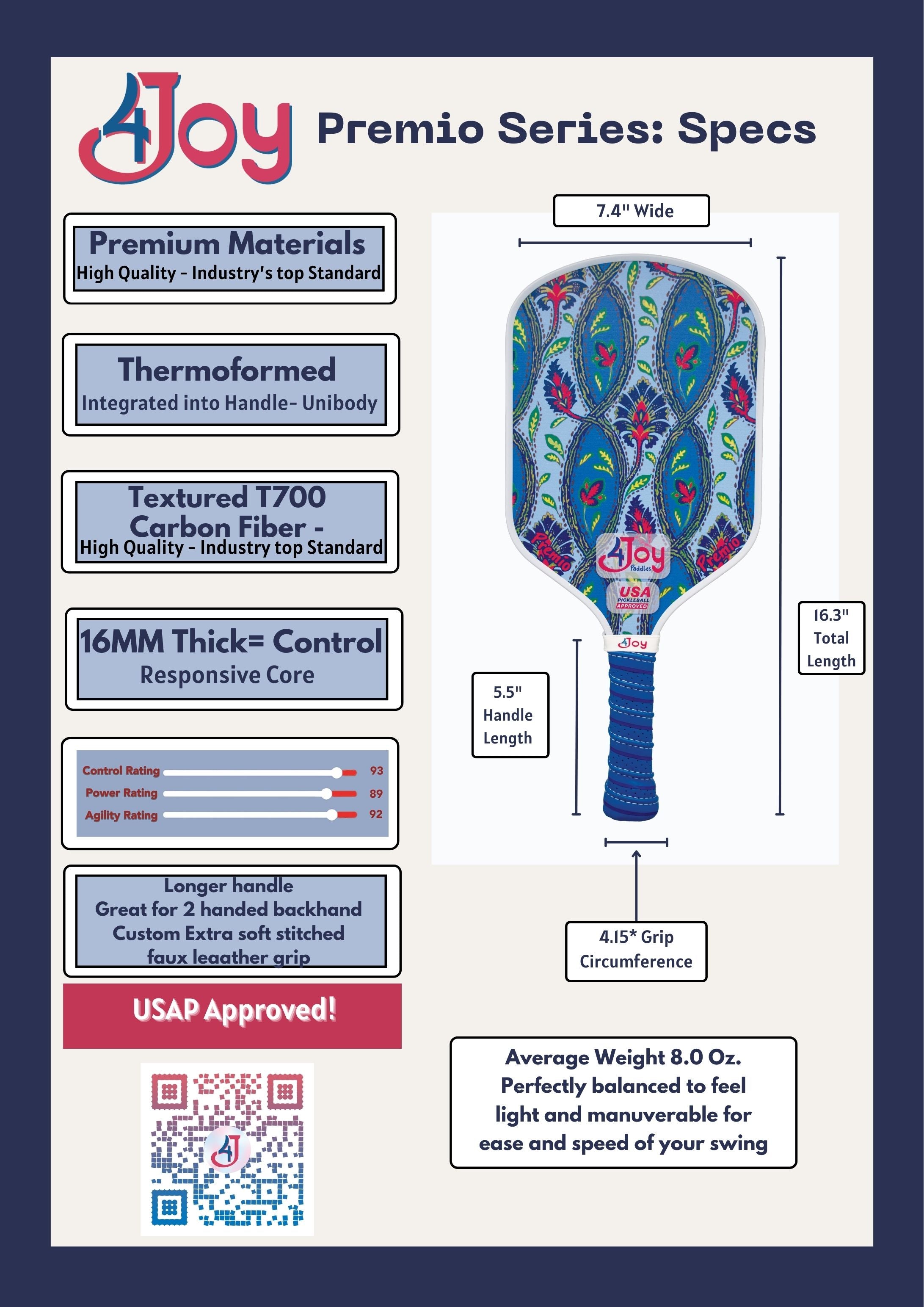 4Joy Pickleball Paddles – 4Joy Paddles